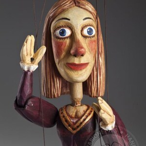 Princess - Wooden Marionette - Etsy