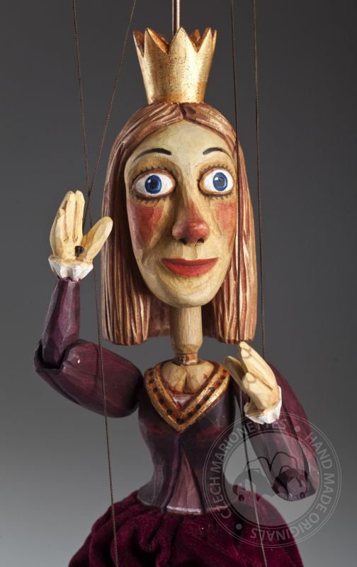 Princess - Wooden Marionette - Etsy UK