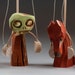 Fox - Wooden Hand-carved Standing Puppet - Etsy