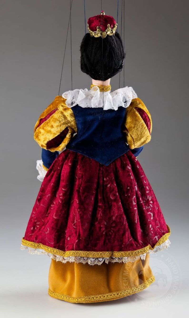 Queen Anezka Czech Marionette Puppet | Etsy
