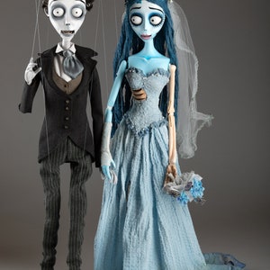 Corpse Bride - Custom-made Marionettes 24 Inches Tall, Movable Parts - Etsy