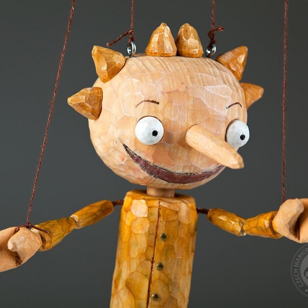 Carved Puppet - Etsy