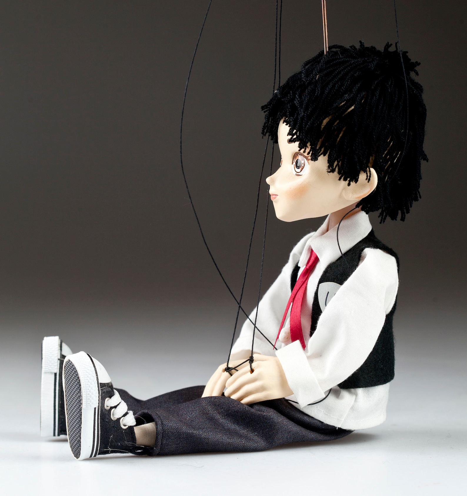 Anime Manga Boy Puppet handmade in Prague | Etsy