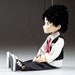 Anime Manga Boy Puppet Handmade in Prague - Etsy