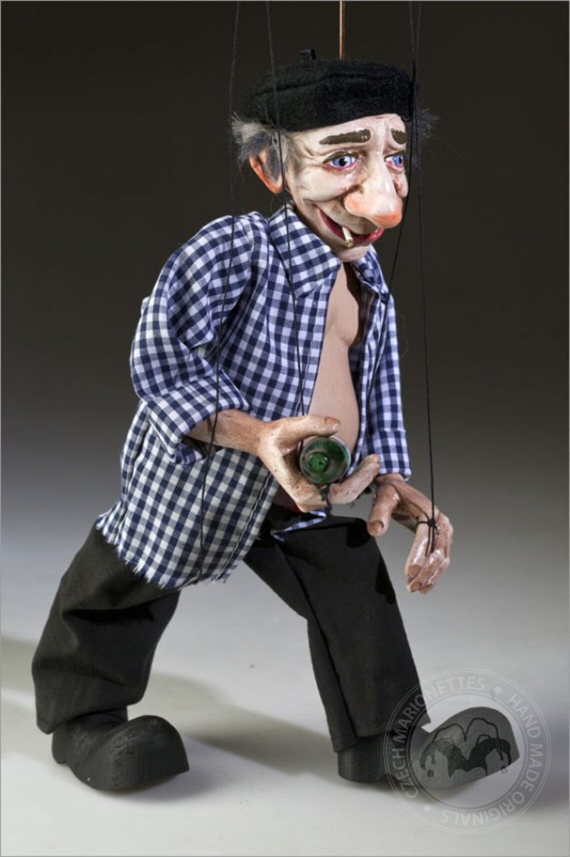 Franta Lazy Czech Marionette Puppet - Etsy