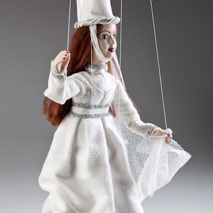 White Lady - a Beautiful Marionette Puppet | an Original Hand-made Toy ...