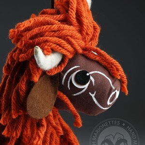 Buffalo - Pepino Soft Handmade Puppet - Etsy