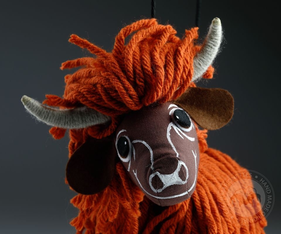 Buffalo - Pepino Soft Handmade Puppet - Etsy
