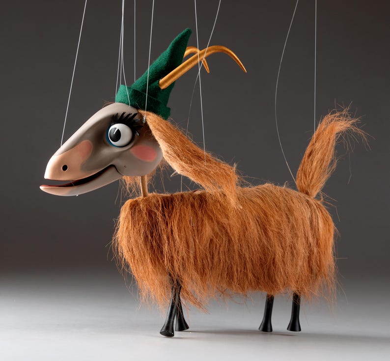 Brown Goat - Marionette Replica From the Sound of Music - Etsy