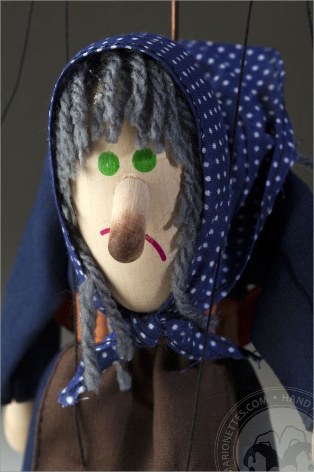 Hunchbacked Witch Puppet by Czech Marionettes - Etsy