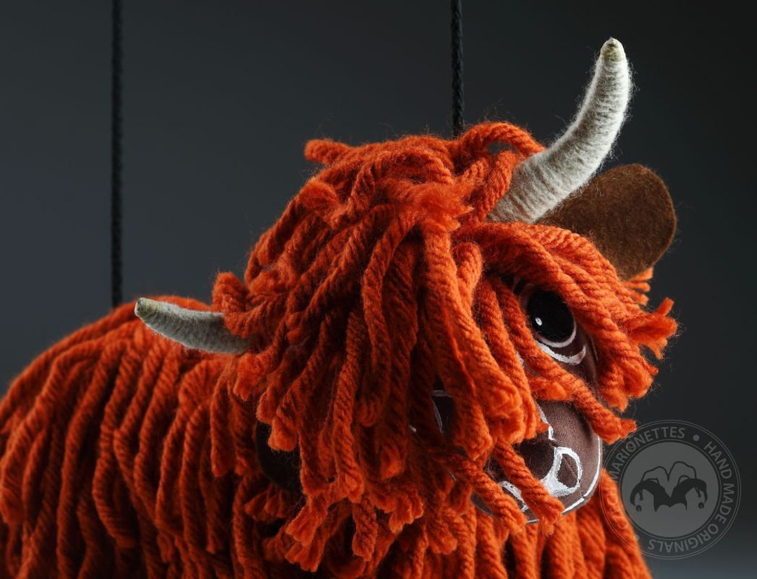 Buffalo - Pepino Soft Handmade Puppet - Etsy