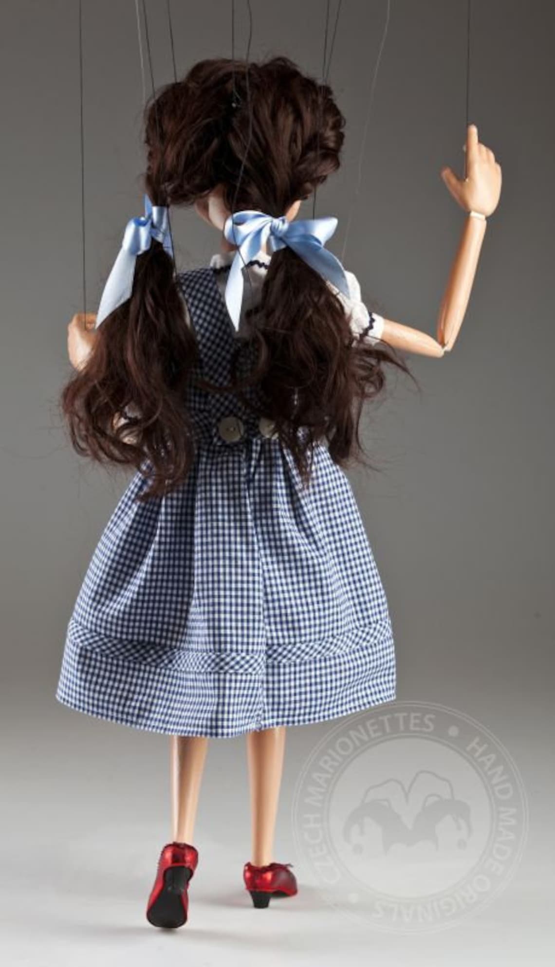 Custom Portrait Marionette High Quality String Puppet W/ 3 - Etsy