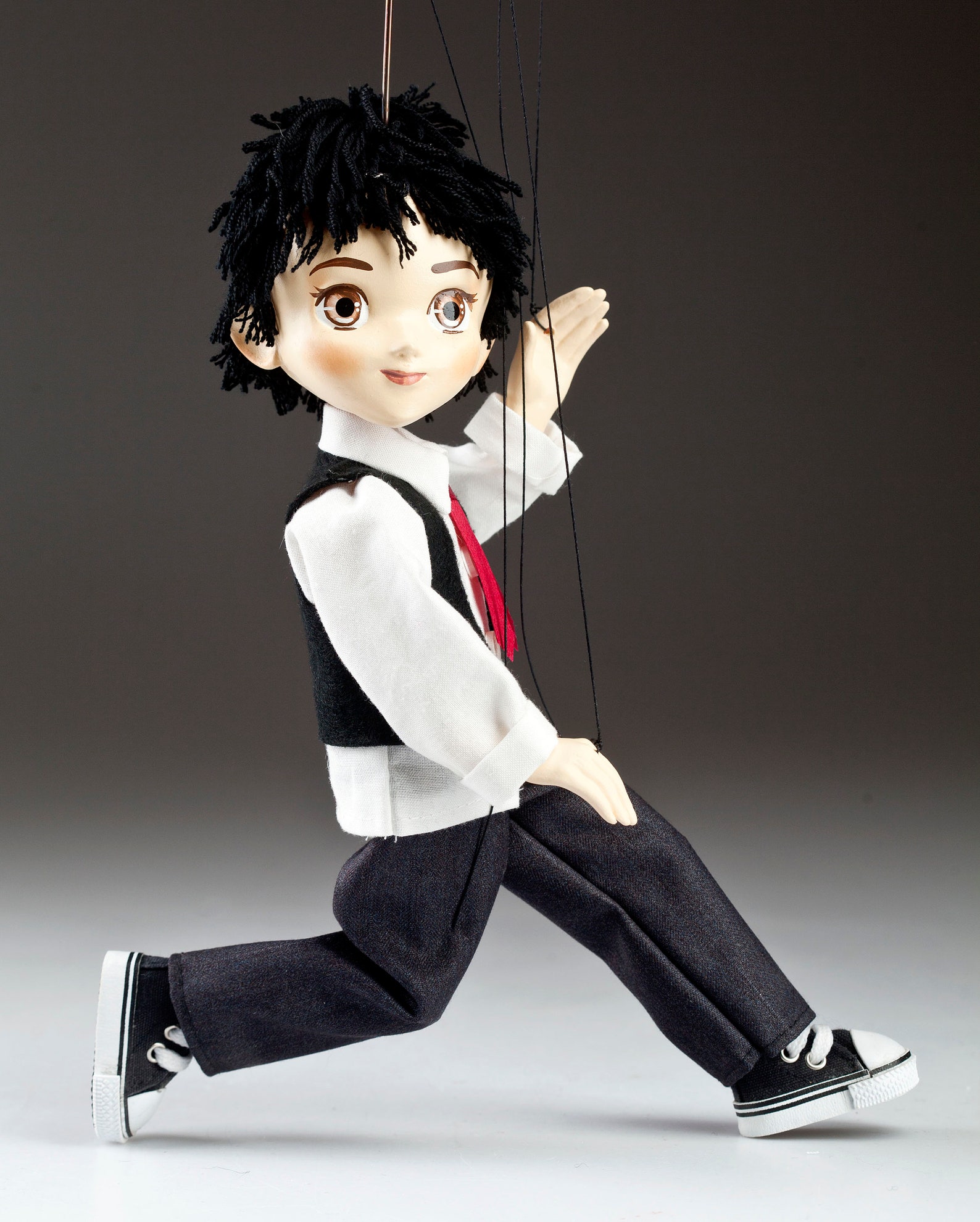 Anime Manga Boy Puppet handmade in Prague | Etsy