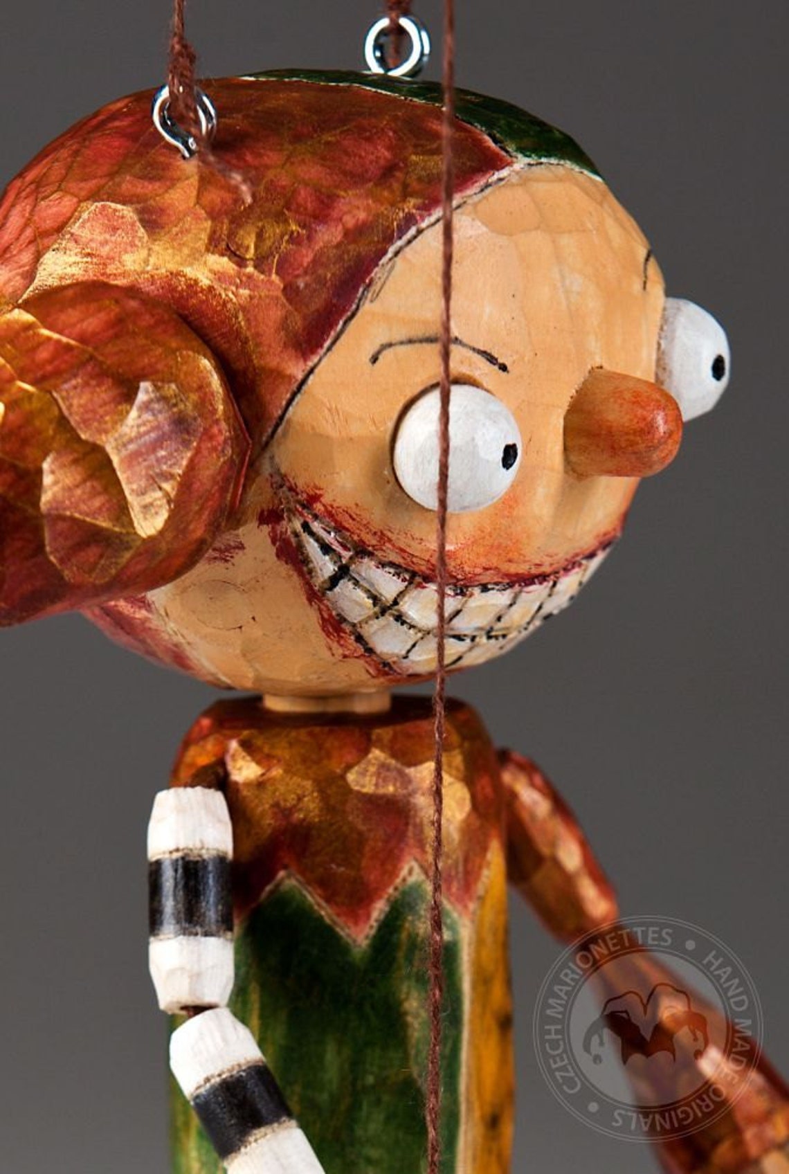 Justina Wooden String Puppet by Czech Marionettes | Etsy