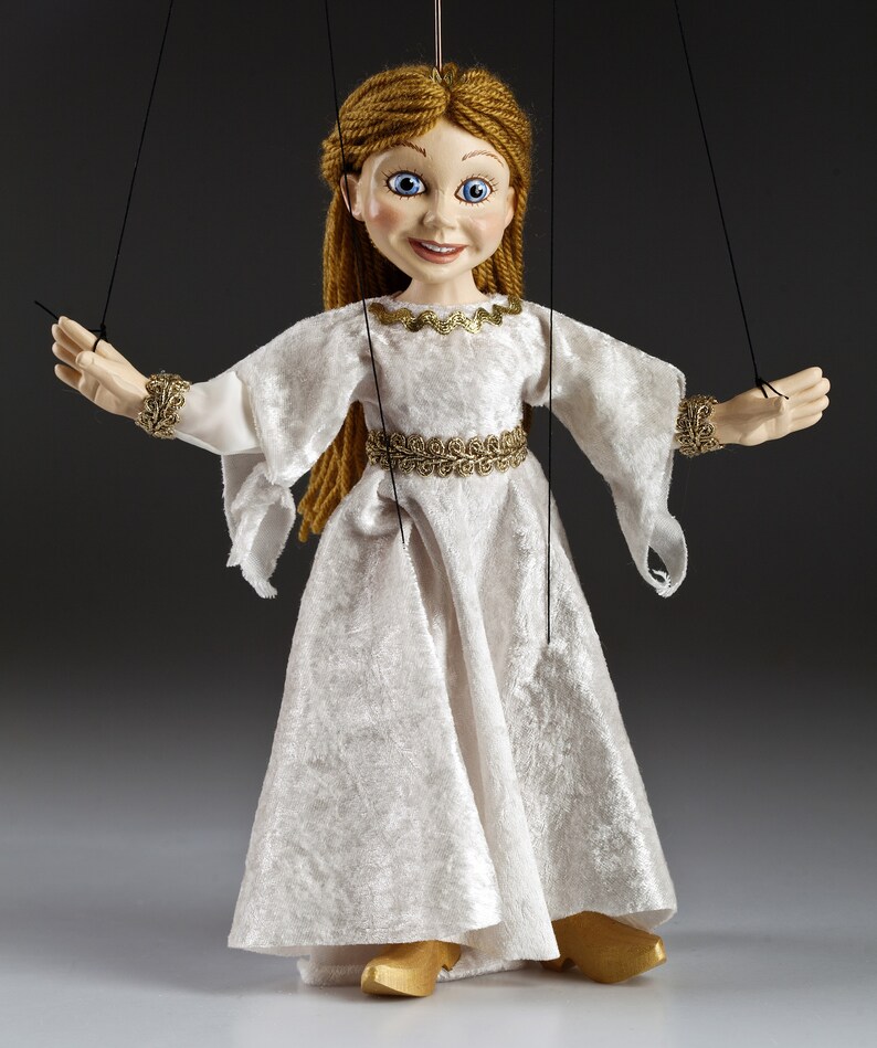 Princess Annie Awesome String Puppet Handmade in Small - Etsy