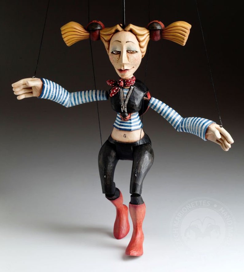 Pretty Ladybug String Puppet Animal Marionette Hand-carved - Etsy