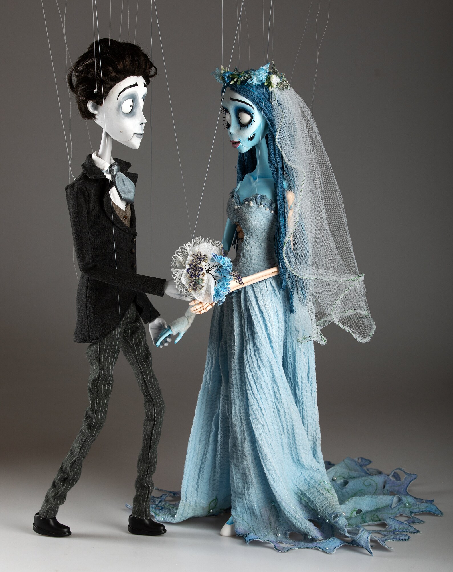 Corpse Bride Custom-made Marionettes 24 Inches Tall, Movable Parts - Etsy