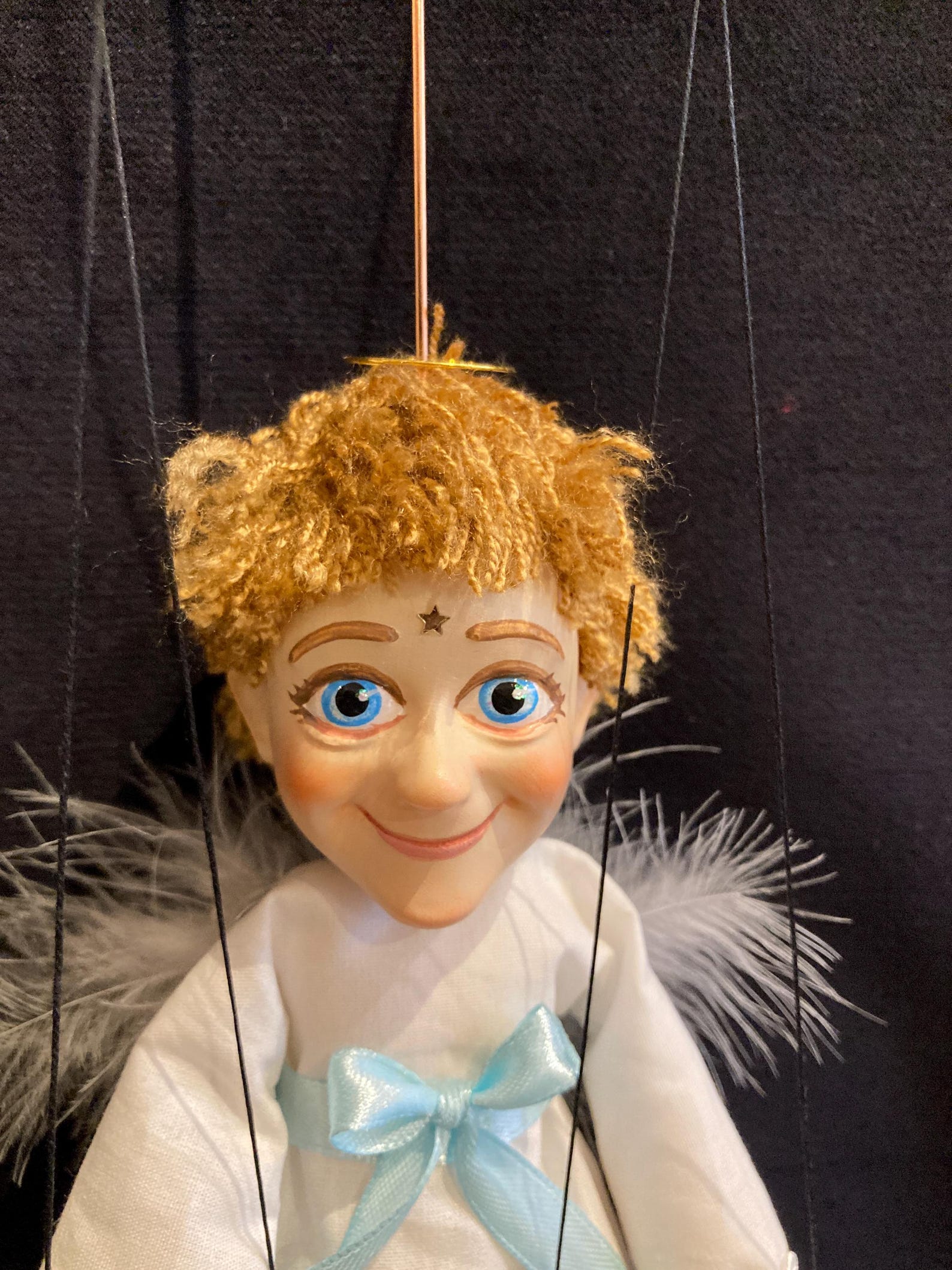 Little Angel – Sweet Hand-made Marionette Puppet, 9 Inches (24 Cm) - Etsy