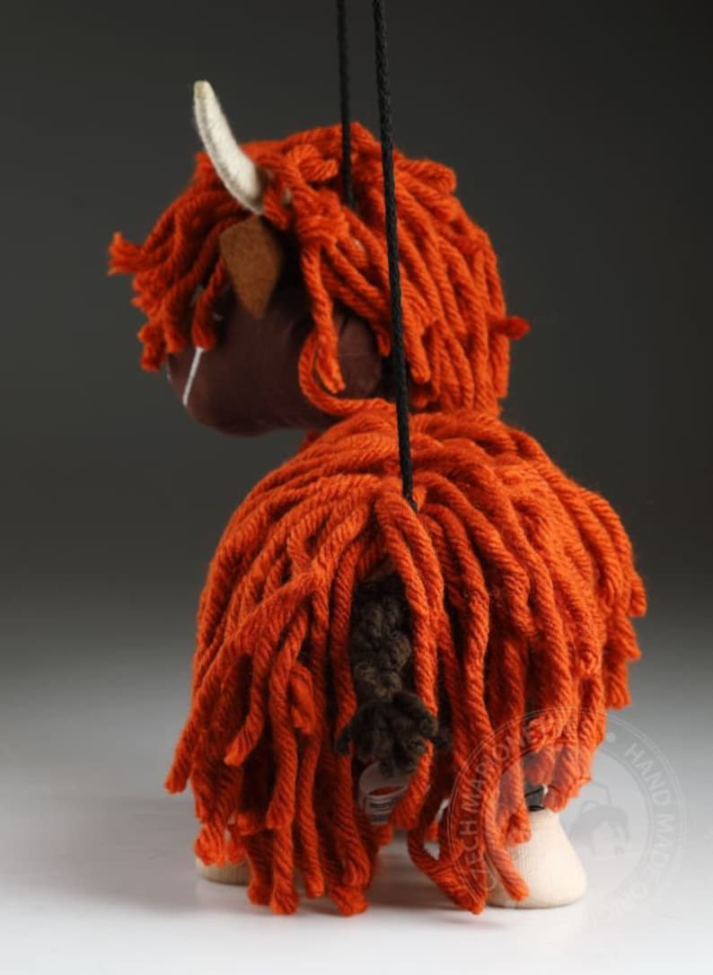 Buffalo - Pepino Soft Handmade Puppet - Etsy