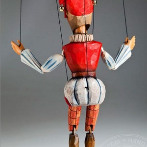 Marionette Jester From Czechmarionettes Traditional Hand Carved ...
