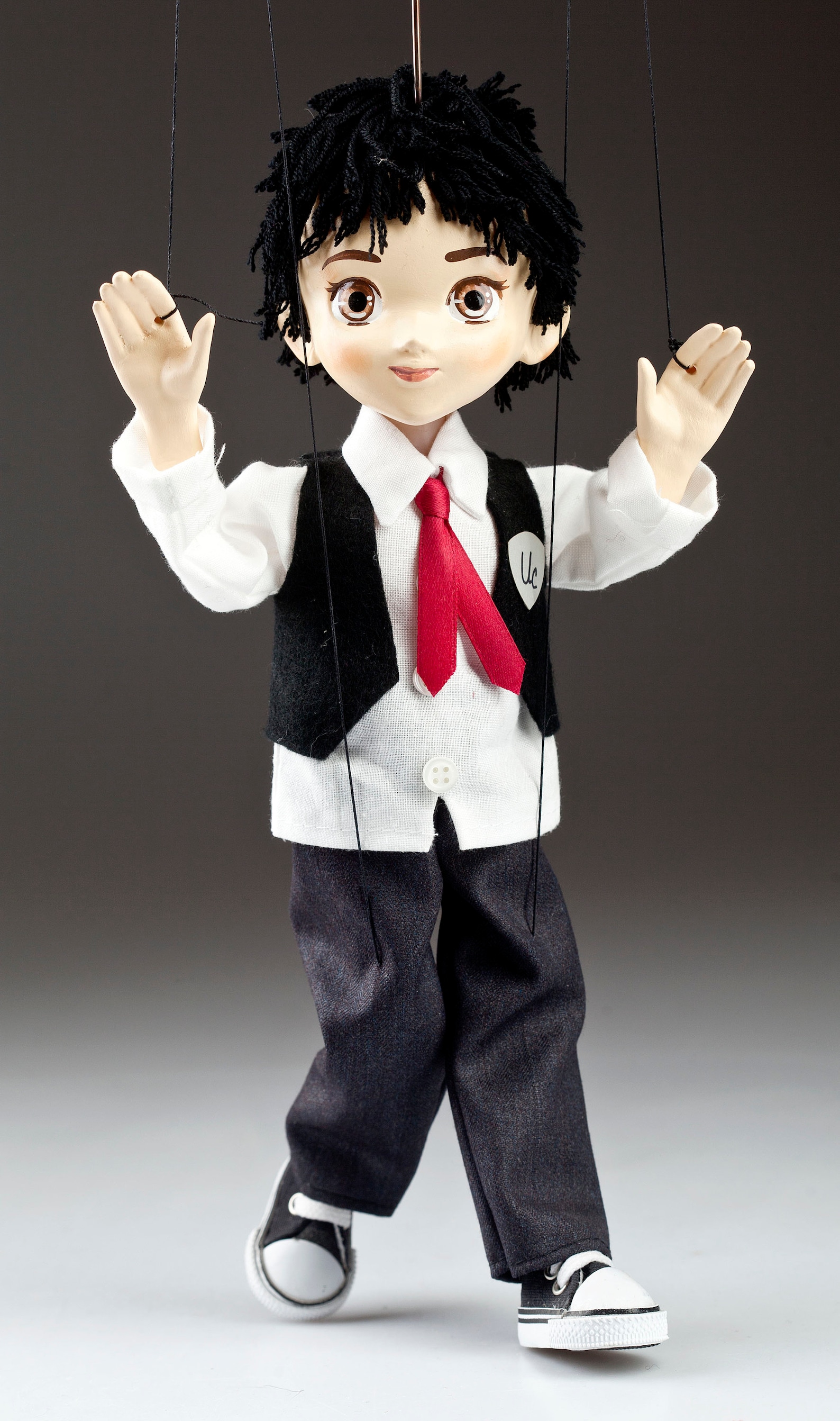 Anime Manga Boy Puppet handmade in Prague | Etsy