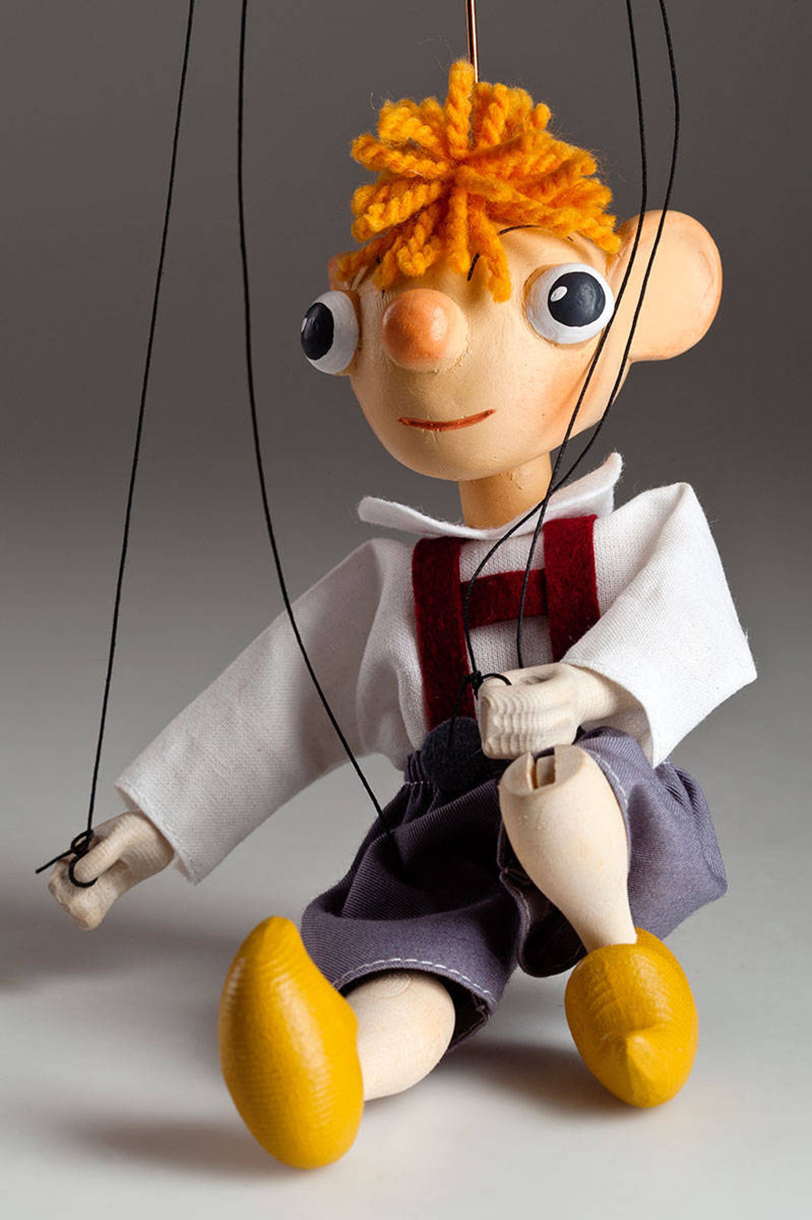 Hurvinek Small Czech Marionette Puppet - Etsy Australia
