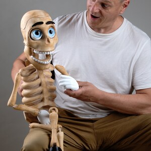 Donnie - the Ultimate Ventriloquist Puppet Skeleton - Etsy