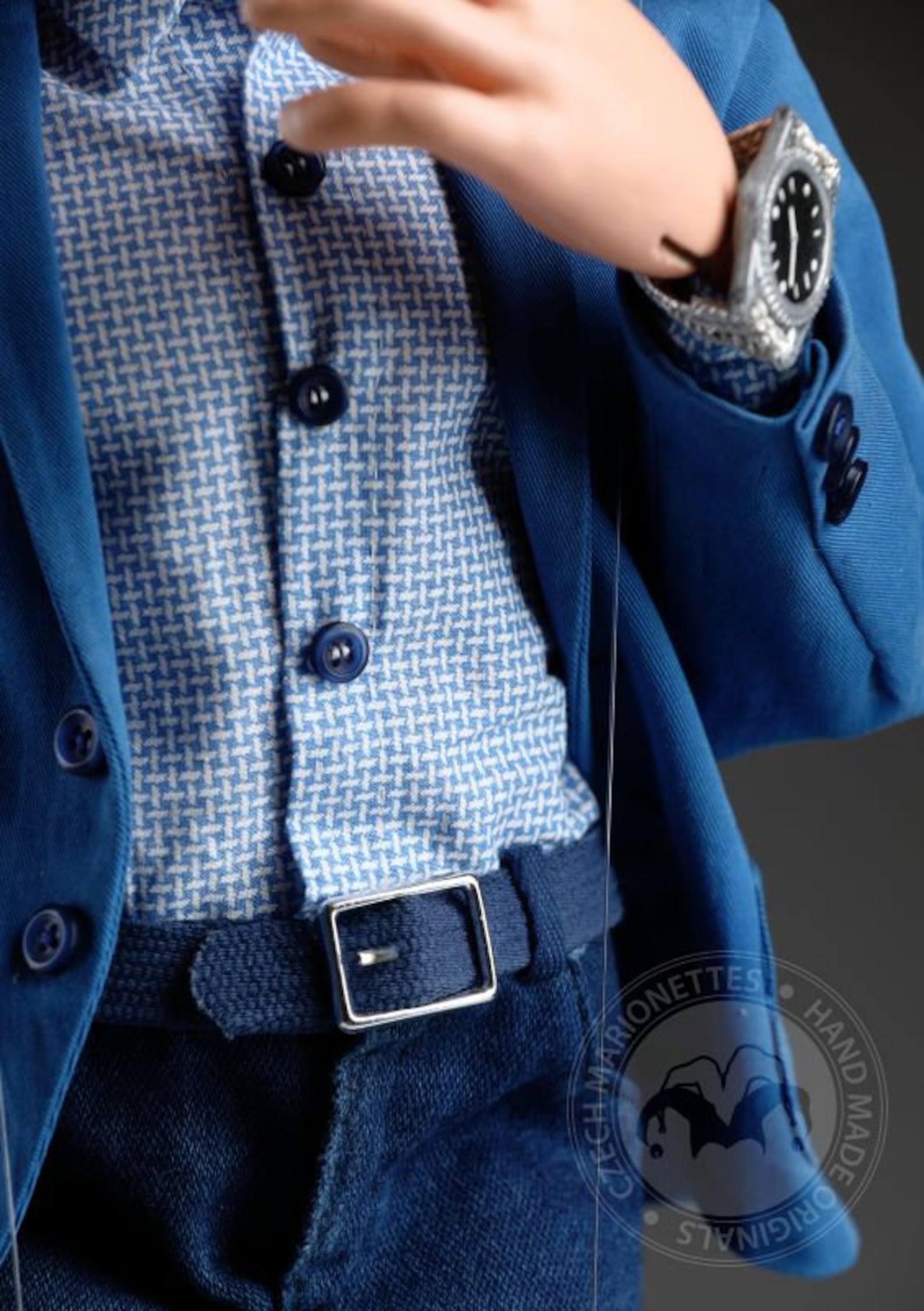 Portrait Custom-made Marionette of a Man Handmade Puppet 60 - Etsy