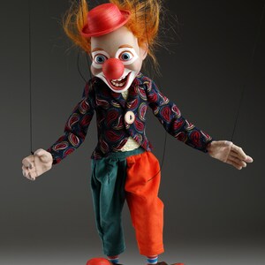 Cheeky Clown, 19 (45 Cm) Inches Hand-made Marionette Puppet - Etsy