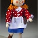 Cute Maria – Wooden String Puppet | Easy-to-play Marionette With a ...