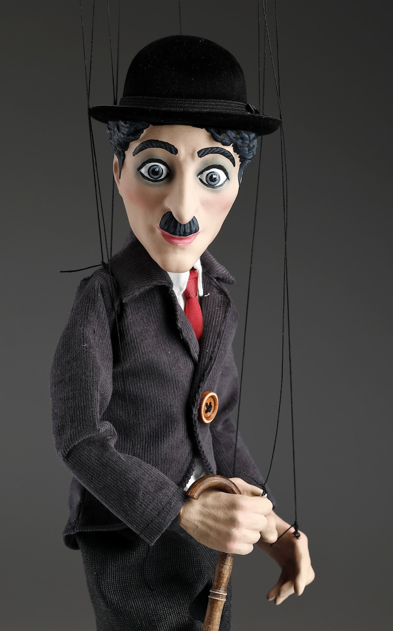 Charlie Chaplin Czech Marionette Puppet - Etsy