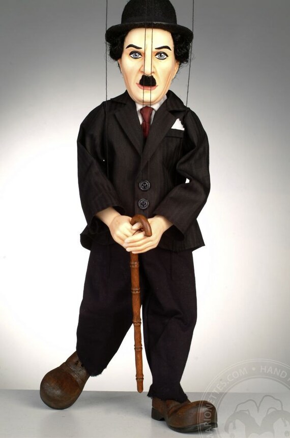 Charlie Chaplin Czech Marionette Puppet | Etsy
