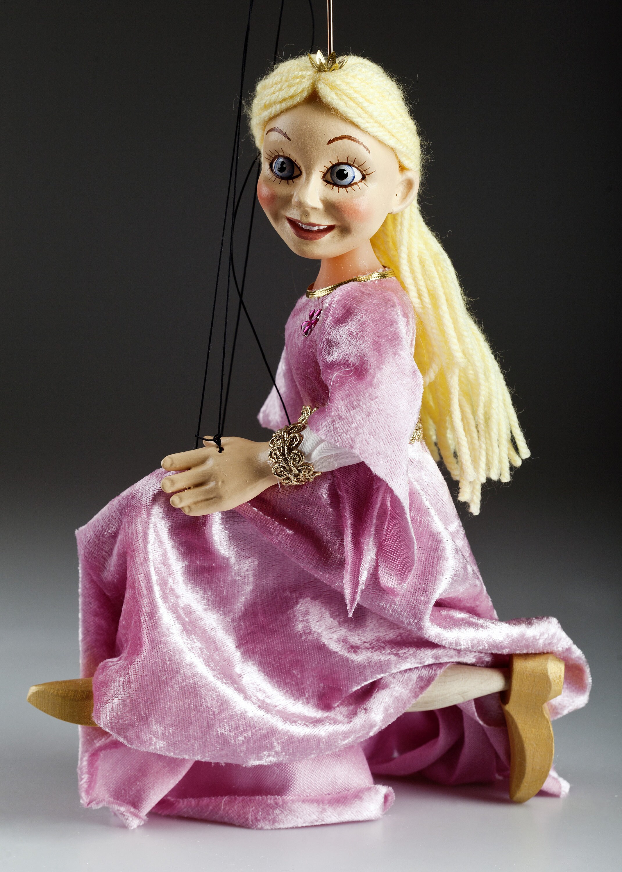 Princess Rosie Awesome String Puppet Handmade in Small | Etsy UK