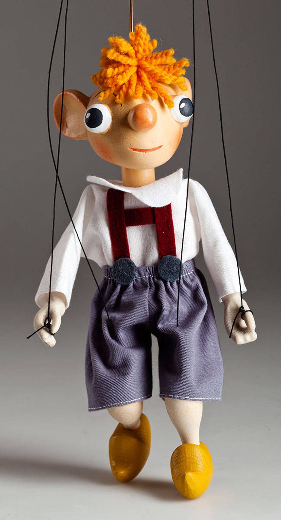 Hurvinek Small Czech Marionette Puppet | Etsy