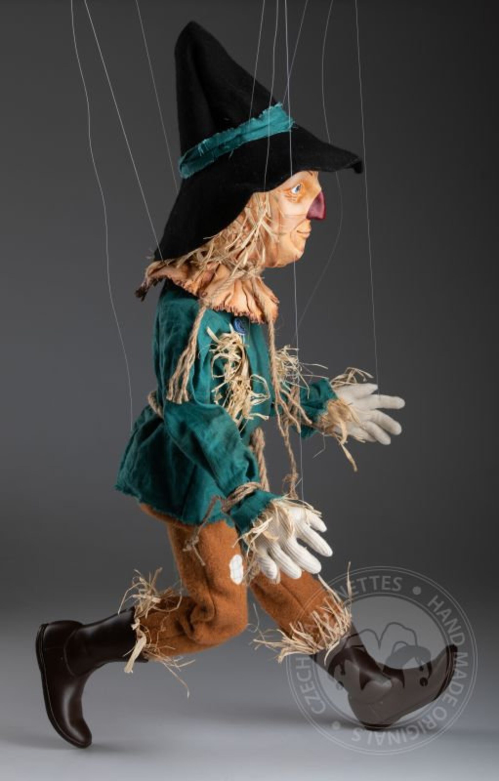 Scarecrow - Custom Marionette From ''wizard of Oz'' Movie - Etsy