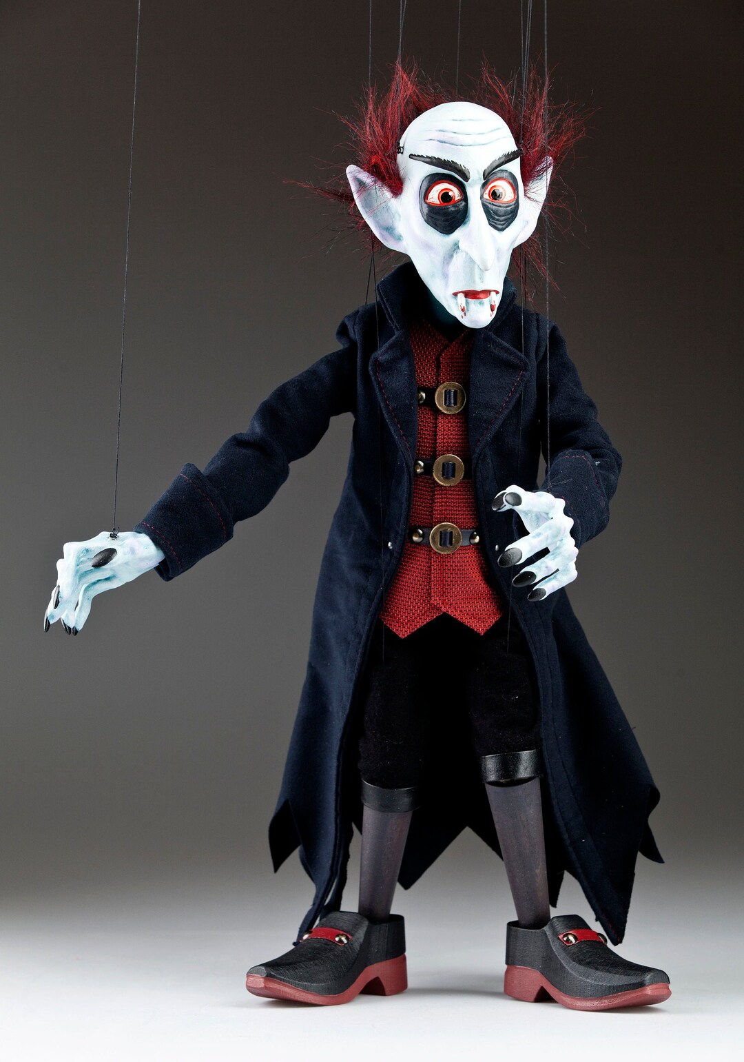 Vampire Michael Marionette Puppet Doll Hand Made in Prague - Etsy