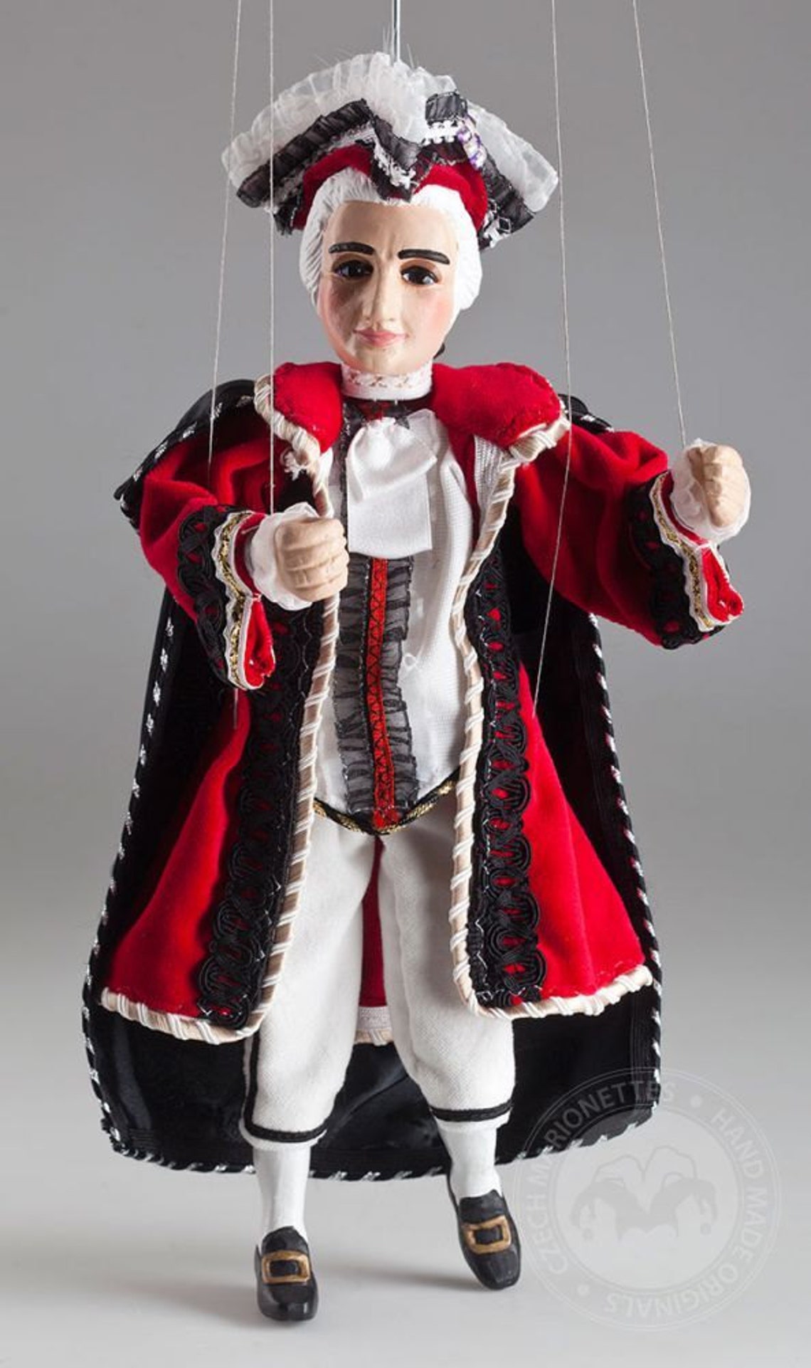 Amadeus Marionette Czech Handmade String Puppet - Etsy