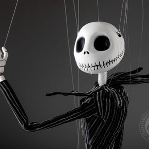 Jack Skellington - Custom-made Marionette 60cm, Movable Mouth - Etsy