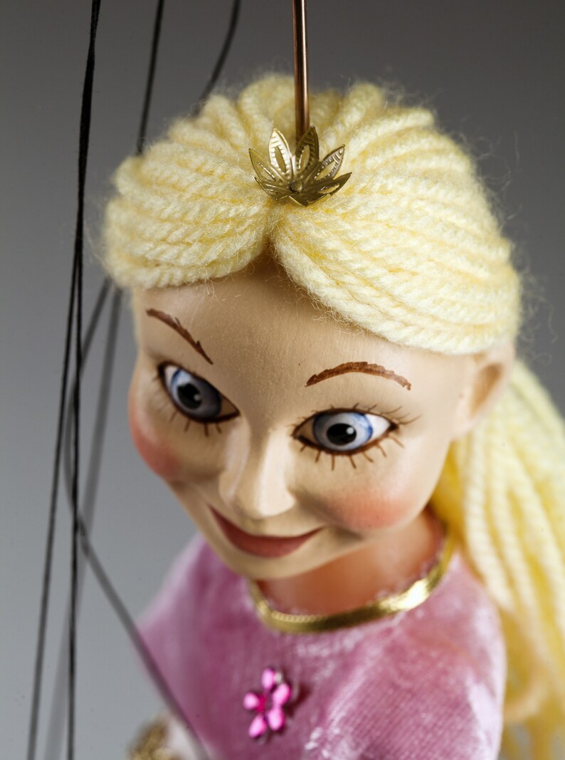 Princess Rosie Awesome String Puppet Handmade in Small - Etsy