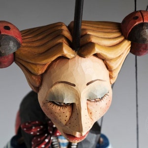 Pretty Ladybug - String Puppet | Animal Marionette Hand-carved From ...