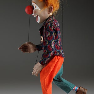 Cheeky Clown, 19 (45 Cm) Inches Hand-made Marionette Puppet - Etsy