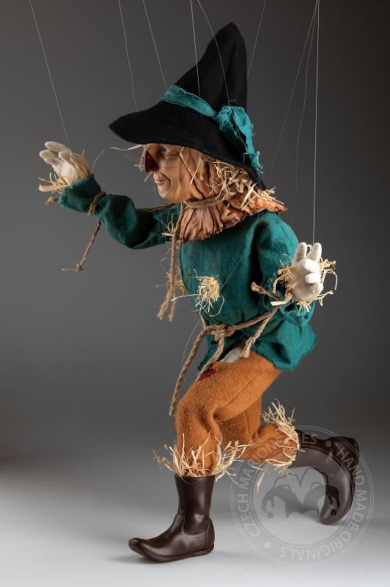 Scarecrow - Custom Marionette From ''wizard of Oz'' Movie - Etsy