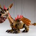 Dragon Spike Hand-carved Marionette Puppet - Etsy