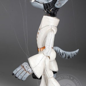 Wolf Elvis - Performance Czech Marionette - Handmade String Puppet - Etsy