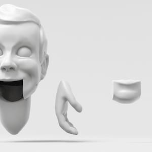 Slappy, 3D Model Head for 3D Printing - Etsy