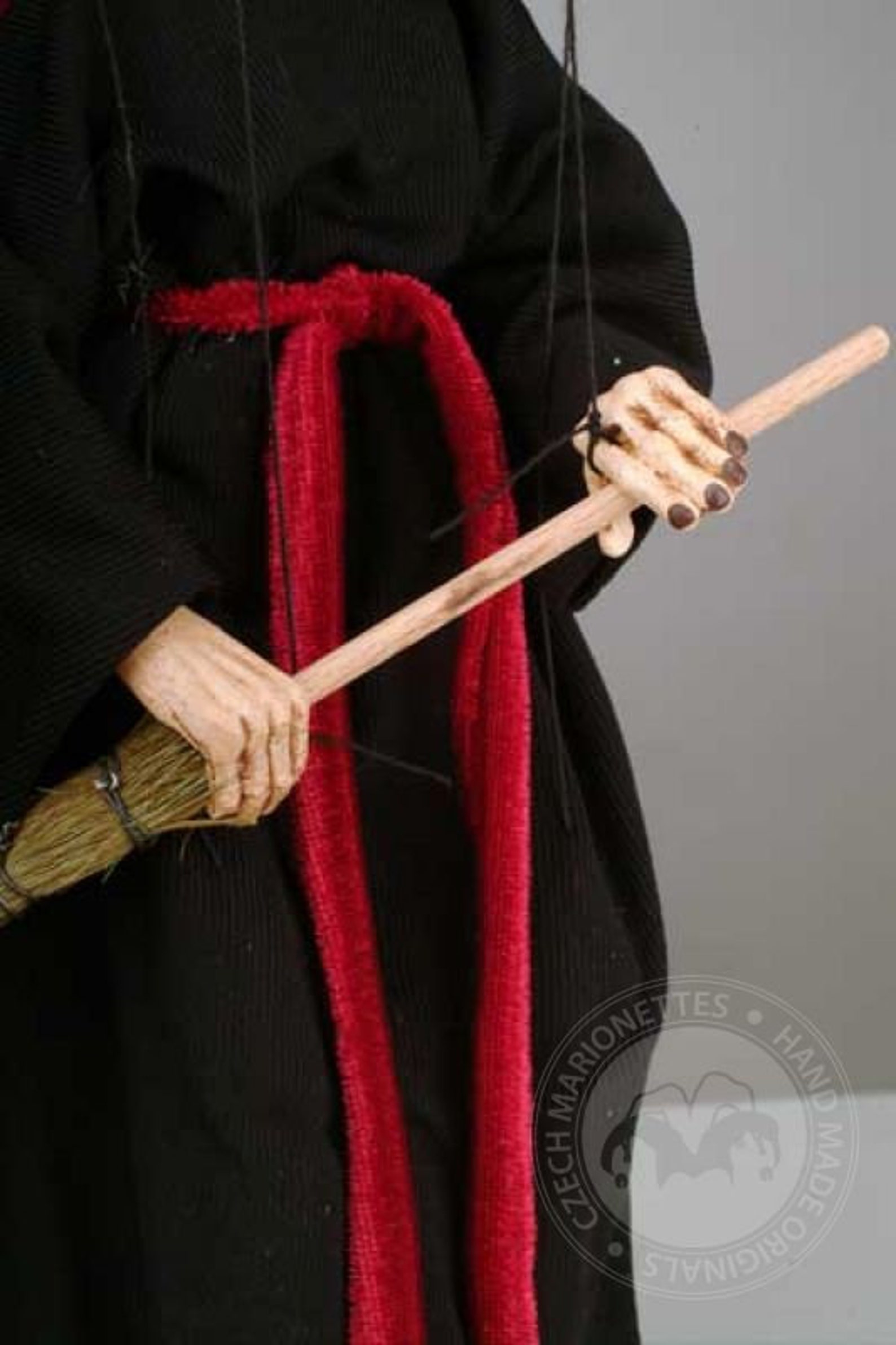 Small Witch Puppet Handmade Marionette - Etsy