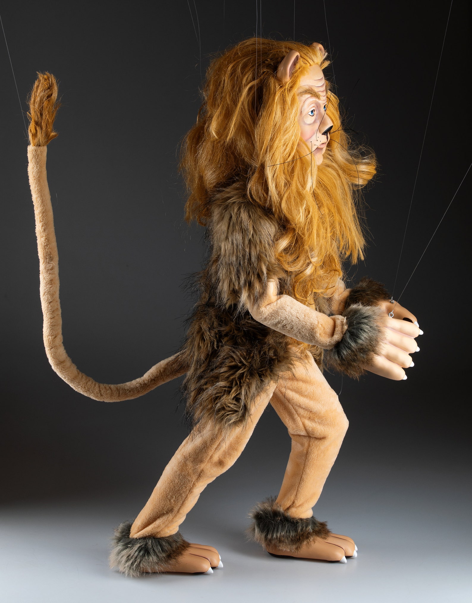 Cowardly Lion - Marionette From the Movie ''wizard of Oz'' - Etsy