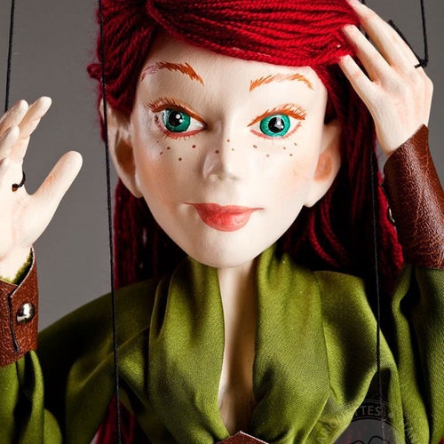 Manicka Czech Handmade Marionette Puppet - Etsy