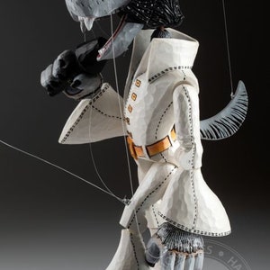 Wolf Elvis - Performance Czech Marionette - Handmade String Puppet - Etsy