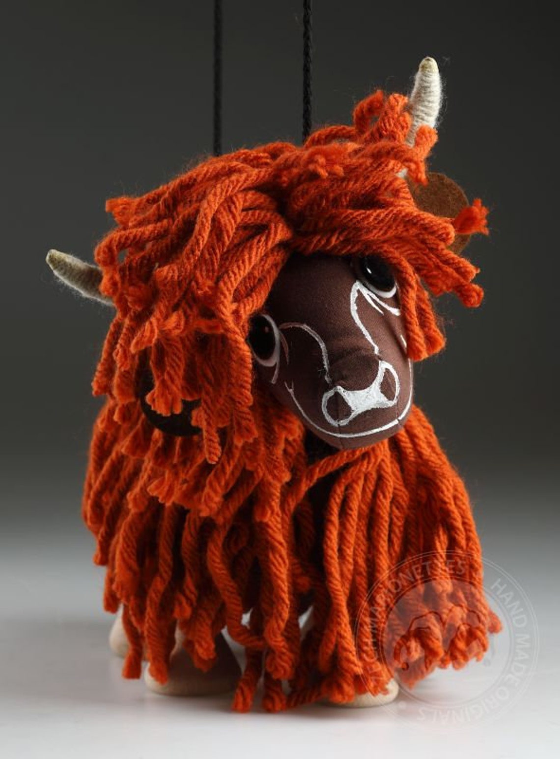 Buffalo - Pepino Soft Handmade Puppet - Etsy